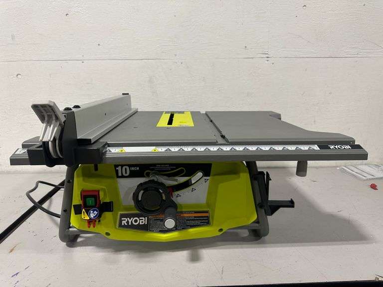 RYOBI 15 Amp 10 in. Compact Portable Corded Jobsite Table Saw With ...