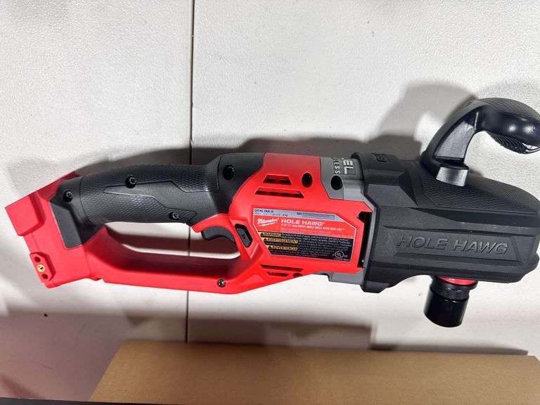 Milwaukee M18 FUEL Brushless Cordless Hole Hawg 7/16 in. Right Angle ...