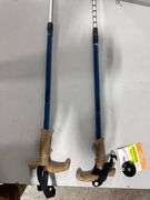 Bass Pro Shops Eclipse Walking Staffs (2) - Lambrecht Auction, Inc.