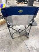 Bass Pro Magnum Directors Chair With Side Table - Lambrecht Auction, Inc.