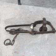 Large Single Spring Foot Trap - Lambrecht Auction, Inc.