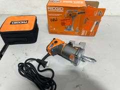 RIDGID 5.5 Amp Compact Fixed-Base Corded Router - See Details ...