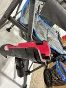 Bass Pro Shops Lunker Lounger Fishing Chair - Gray/Blue Used ...