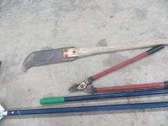 Aquatic Weed Cutter, Brush Hook, Pruners - Lambrecht Auction, Inc.