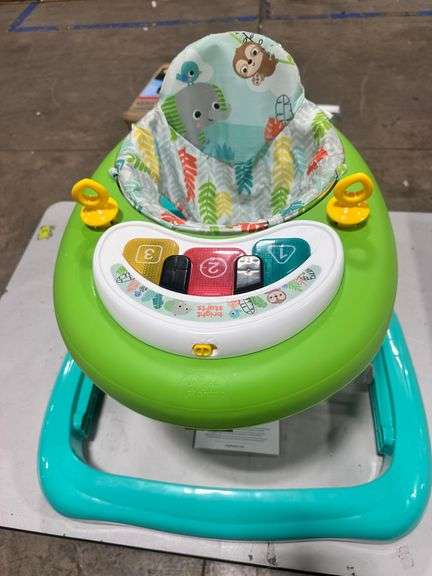 Bright Starts Tiny Trek Walker, Jungle Vines, 2-In-1 Walker - Lambrecht ...