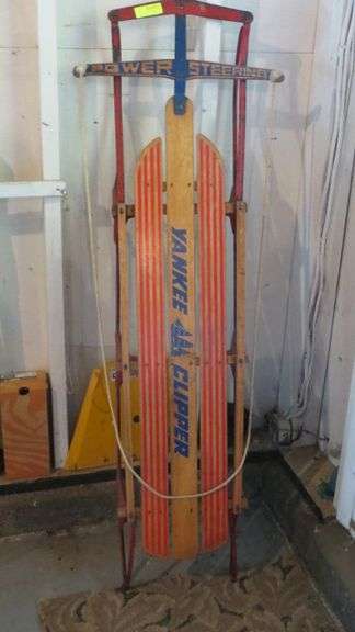 Yankee Clipper 5' Hand Sled - Lambrecht Auction, Inc.