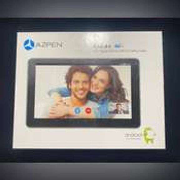 AZPEN 10.1" Quad Core red Calling Tablet - Lambrecht Auction, Inc.