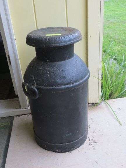 Sheffield Milk Can - Lambrecht Auction, Inc.