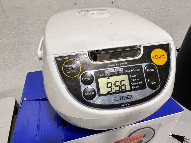 Tiger Rice Cooker/Warmer - Used - Lambrecht Auction, Inc.