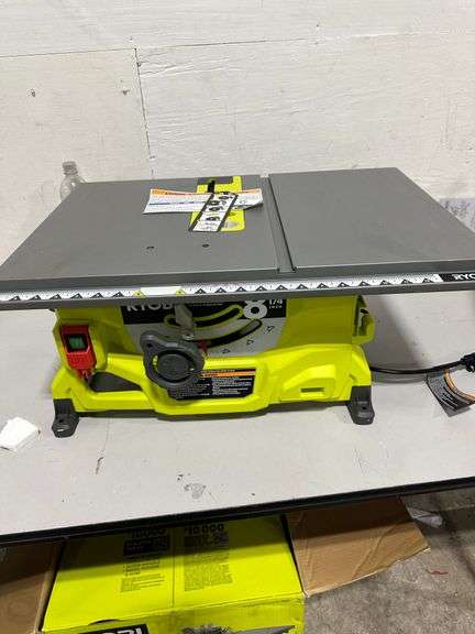 RYOBI 13 Amp 8-1/4 in. Compact Portable Corded Jobsite Table Saw (No ...