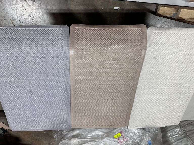 StyleWell Rattan Gray 20 in. 36 in. Indoor Comfort Mat (3x ...