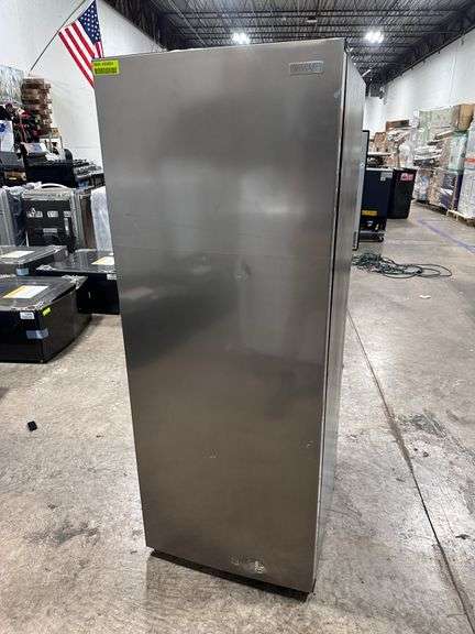 Vissani 7 cu. ft. Convertible Upright Freezer/Refrigerator In Stainless ...