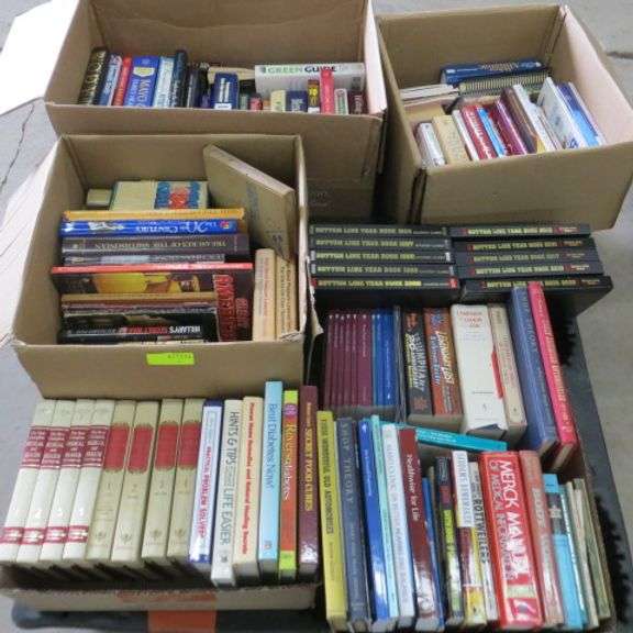 Pallet of Books Assorted Topics - Lambrecht Auction, Inc.