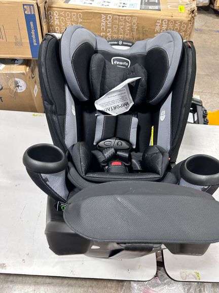 Evenflo Revolve 360 Extend All-in-One Rotational Convertible Car Seat ...