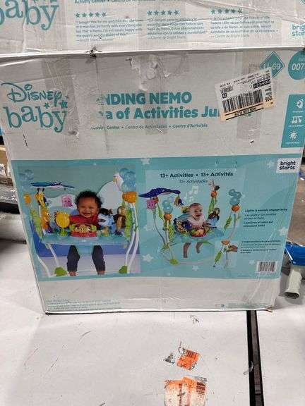 Bright Starts Disney Baby Finding Nemo Sea of Activities Baby Activity ...