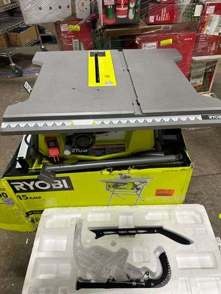 RYOBI 15 Amp 10 in. Compact Portable Corded Jobsite Table Saw With ...