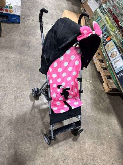 Disney Baby Minnie Mouse Umbrella Stroller - Lambrecht Auction, Inc.