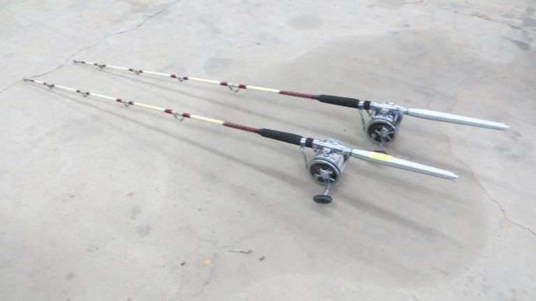 Penn Senator II Deep Sea Rods w/ Reels - Lambrecht Auction, Inc.