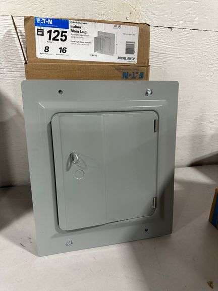 Eaton BR 125 Amp 8-Space 16-Circuit Indoor Main Lug Loadcenter with ...