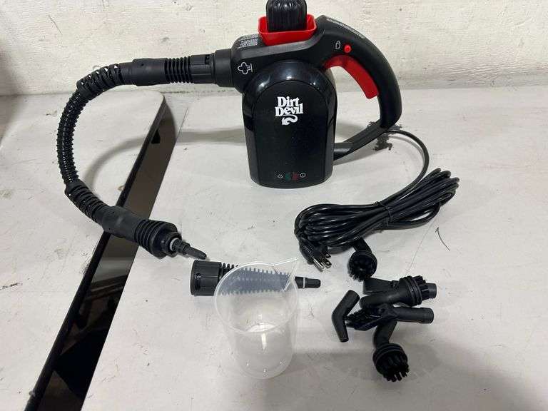 Dirt Devil 7-in-1 Portable Corded Handheld Steamer with Muli-Surface ...