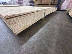Sanded Shop Plywood 1/4"x48"x96" - Lambrecht Auction, Inc.