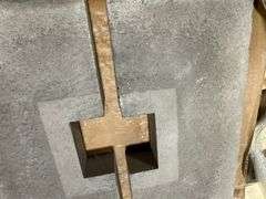 Clipstone Grey Peaked Split Column CapStone 18 in x 18 in for 4x4 Post ...