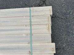 Sandstone PVC Grooved Decking 5/4"x6"x12' - Lambrecht Auction, Inc.