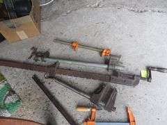 Assorted Pipe & Bar Clamps - Lambrecht Auction, Inc.