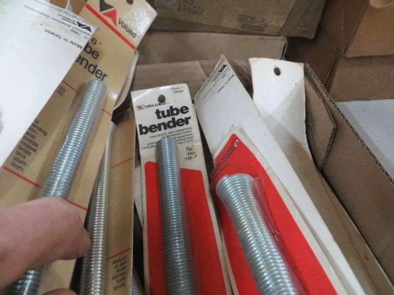 Tube Bending Springs Assorted Sizes - Lambrecht Auction, Inc.