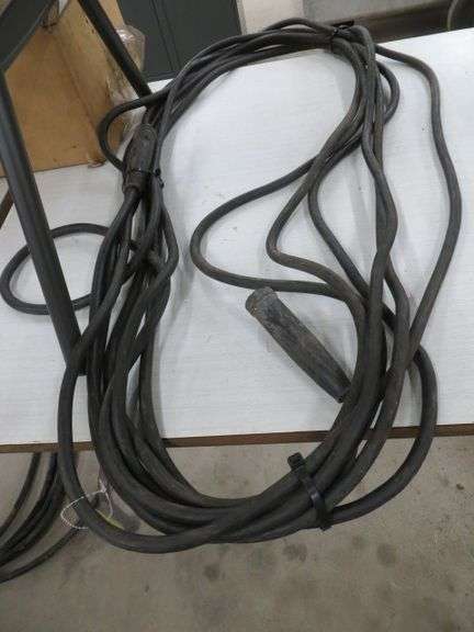 Welding Lead Extension - Appx. 40' - Lambrecht Auction, Inc.