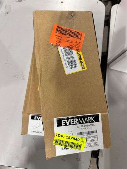 EVERMARK Stair Parts 7212 Unfinished Wood Easing Handrail Fitting (3 ...