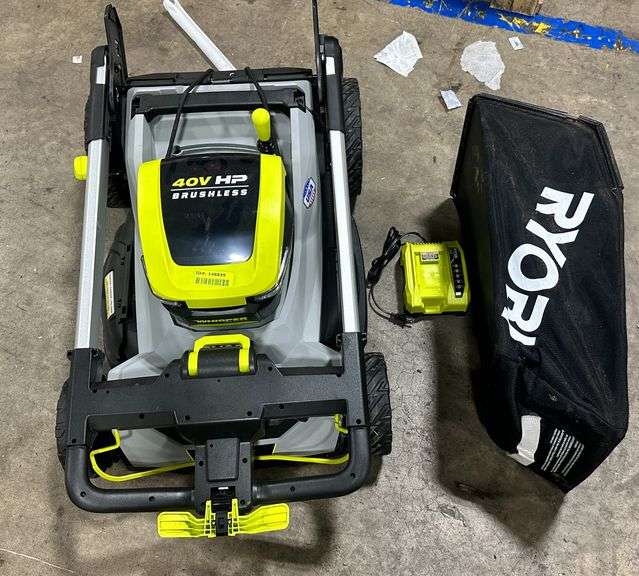 Ryobi 40V HP Brushless Whisper Series 21. in Walk Behind Self-Propelled ...