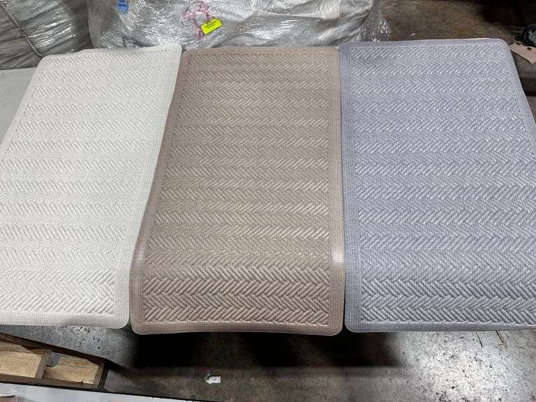 StyleWell Rattan Gray 20 in. 36 in. Indoor Comfort Mat (3x ...