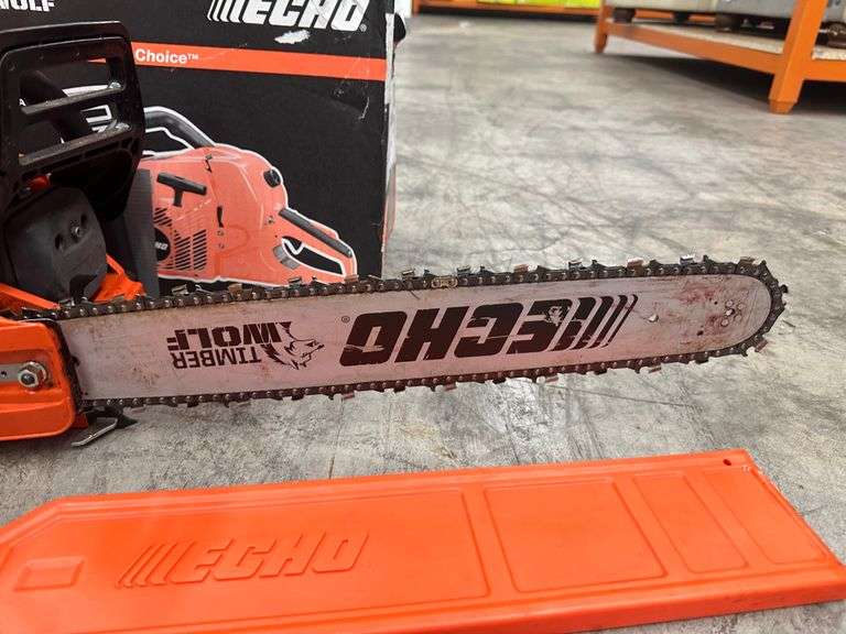 Echo 24 in. 59.8 cc Gas 2-Stroke Rear Handle Timber Wolf Chainsaw *Used ...
