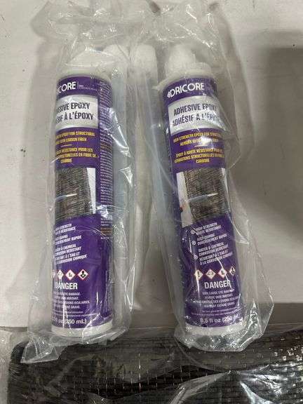 DRICORE PRO Concrete Repair Carbon Fiber Reinforcement Kit (Step Three ...