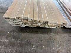 Primed S4S Notched Modern MDF Casing 5/8"x1 5/8"x8' - Lambrecht Auction ...