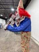 Home Accents Holiday 8.5 ft. Giant-Sized Animated LED Carnival Carl ...