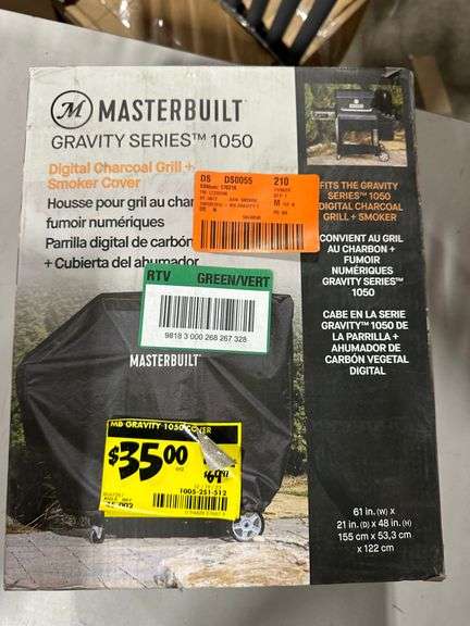Masterbuilt Gravity Series XT and 1050 Digital Charcoal Grill and ...