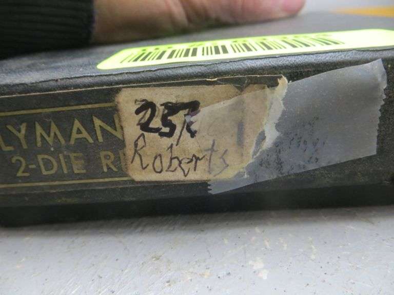 Dies - Lyman .257 Roberts - Lambrecht Auction, Inc.