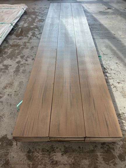 Island Walnut Composite Fascia 1"x12"x12' - Lambrecht Auction, Inc.