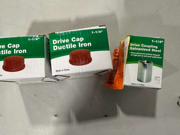 Everbilt 1-1/4 in. Well Point Drive Cap(2)+Everbilt 1-1/4 in. Well ...