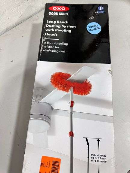 OXO Good Grips Long-Reach Dusting System with Pivoting Heads ...