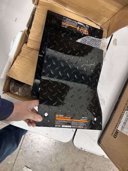 WEN 73017T 3000-Pound Capacity Vehicle Dollies With Brakes, Two Pack ...