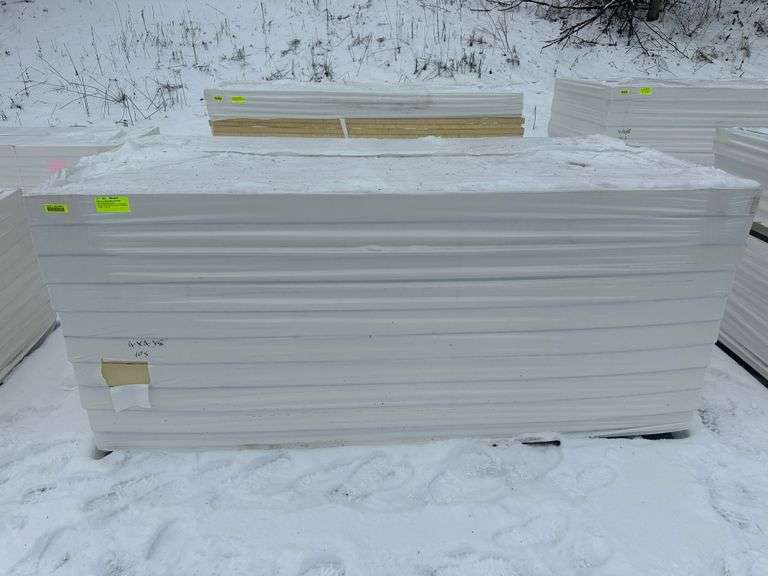 Poly Iso Insulation 4"x4'x8' - Lambrecht Auction, Inc.