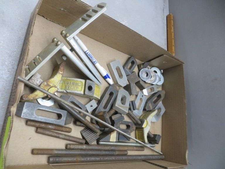 Assorted Hold Downs & Step Blocks - Lambrecht Auction, Inc.