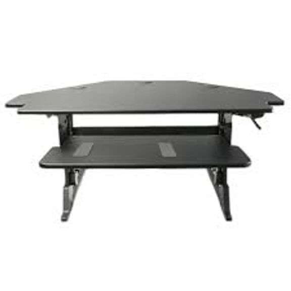 Arocep Desk Top Stand/Sit Work Station - Unassembled - Lambrecht ...