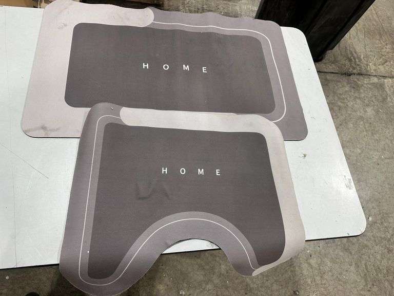 Housego 2PCS Absorbent Bath Mat Magic Rug Sets - Lambrecht Auction, Inc.