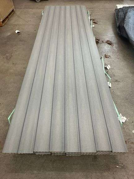 Elevate Alpine Gray Composite Decking 5/4"x6"x12' GV - Lambrecht ...