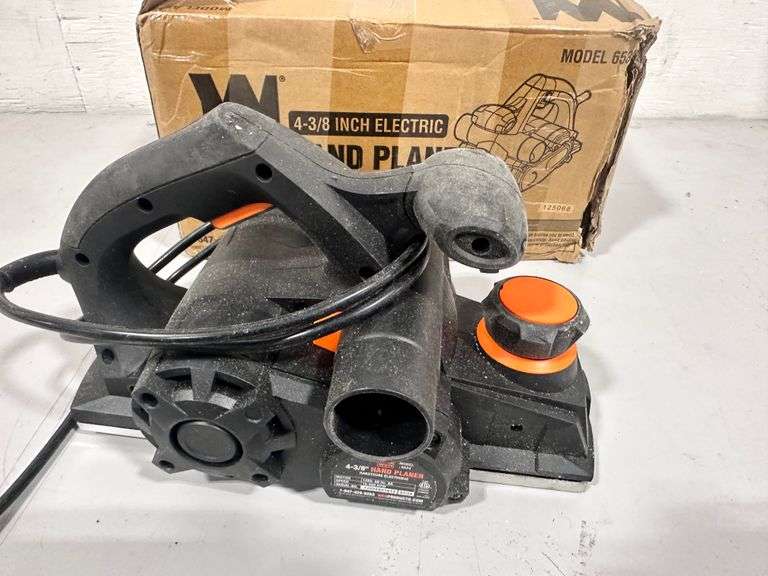 WEN 6534 8-Amp 4-3/8-Inch Electric Hand Planer - Lambrecht Auction, Inc.