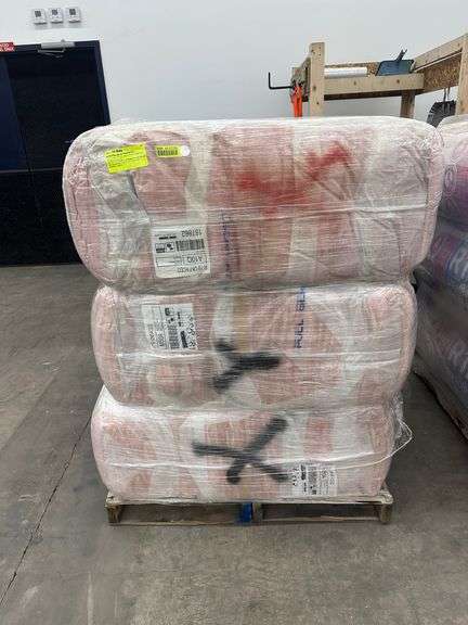 R-19 Unfaced Fiberglass Bagged Insulation - Lambrecht Auction, Inc.